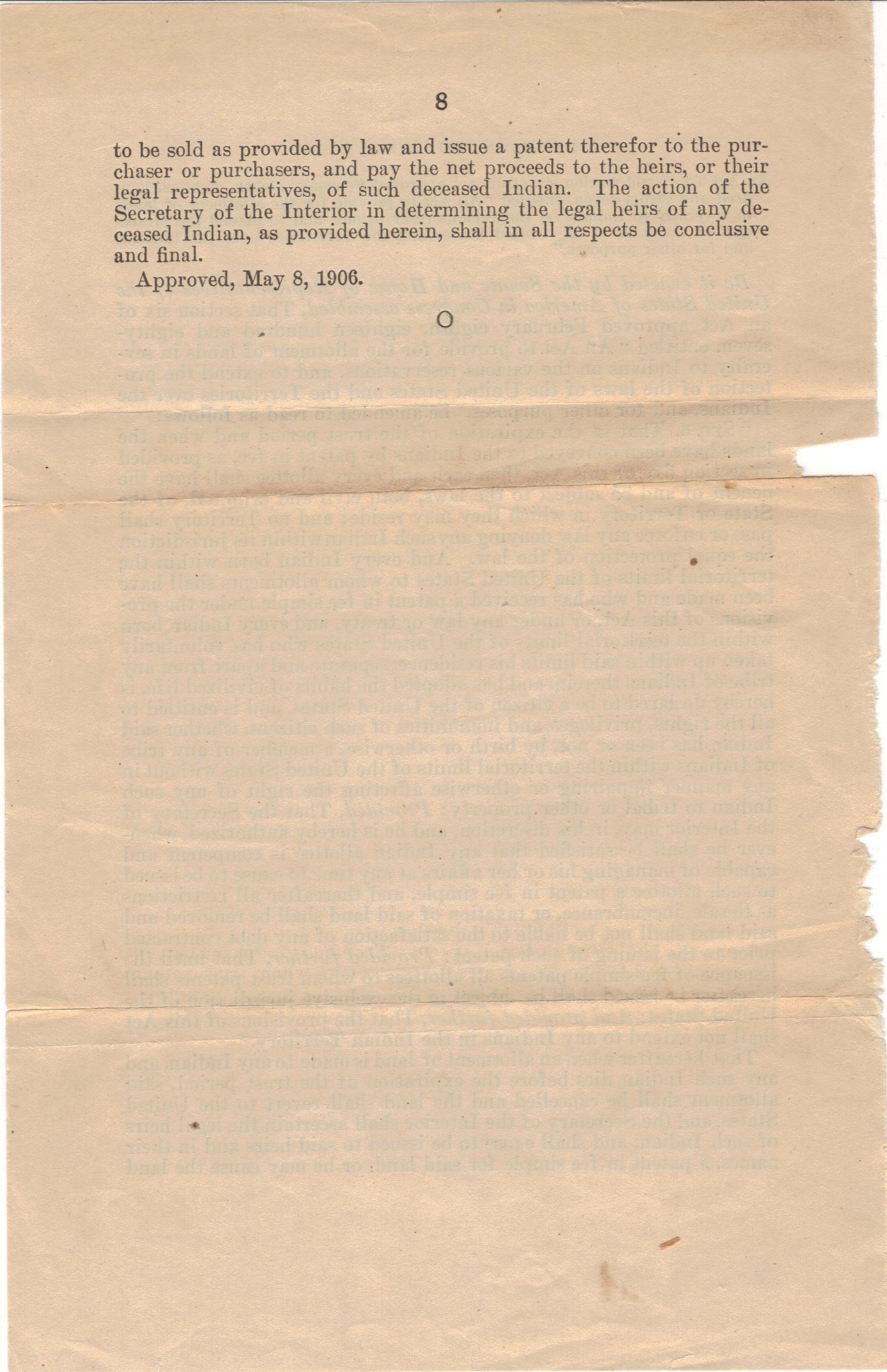 Historic land use documents