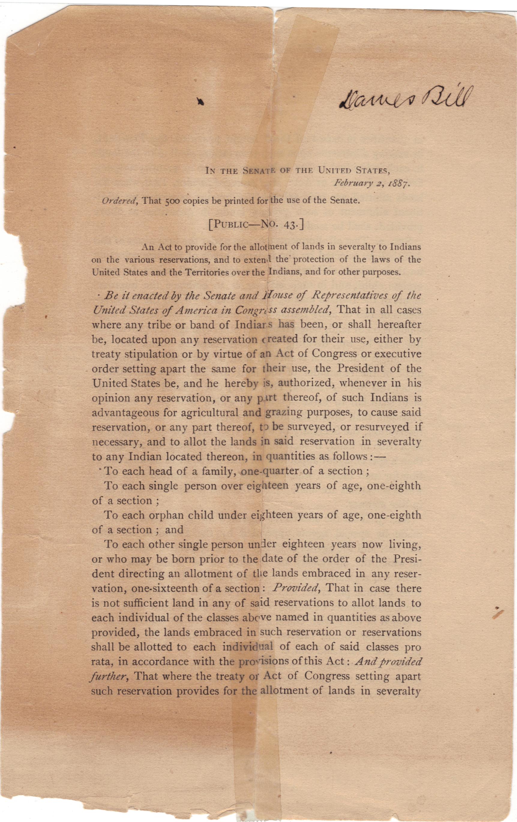 Historic land use documents
