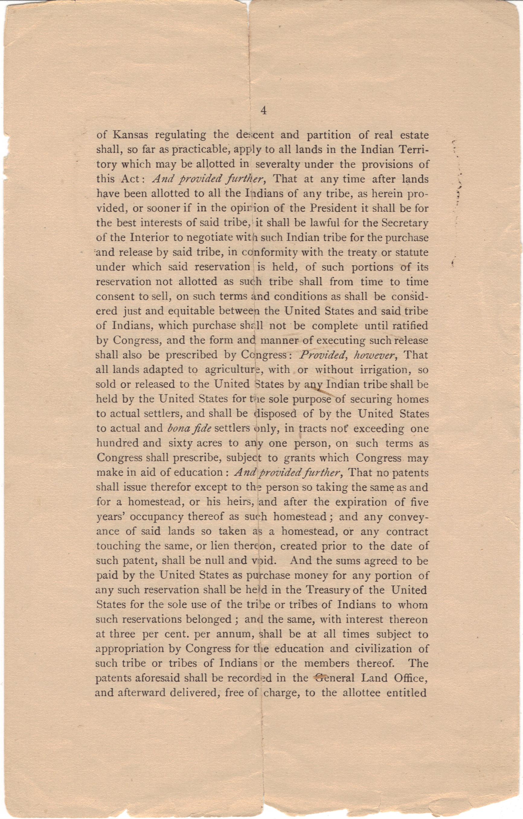 Historic land use documents